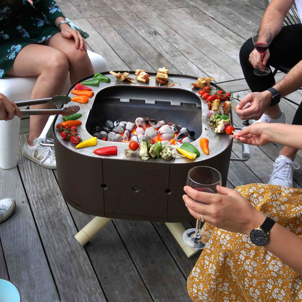 ALUVY Plancha Stainless Steel Grill To Suit SAM Brazier