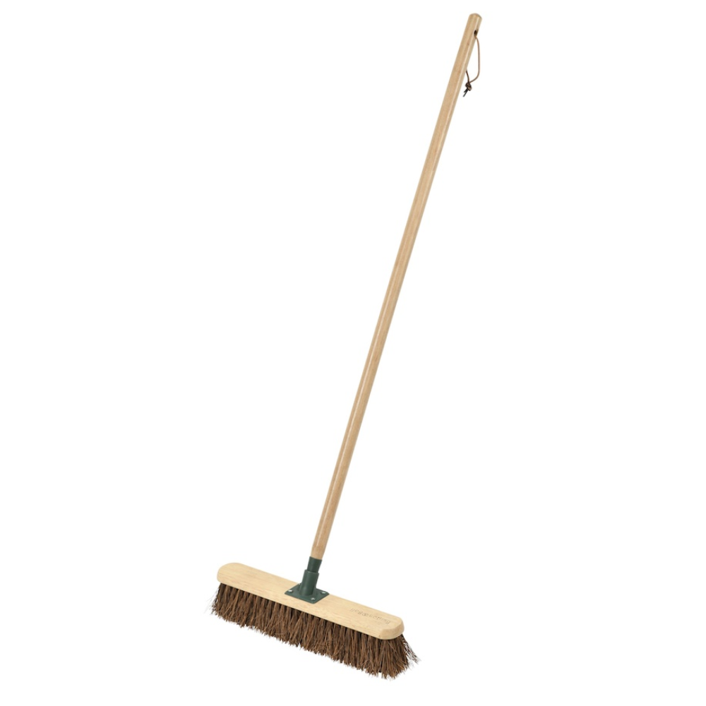 BURGON & BALL Bassine 18" Garden Brush Broom - RHS-Endorsed