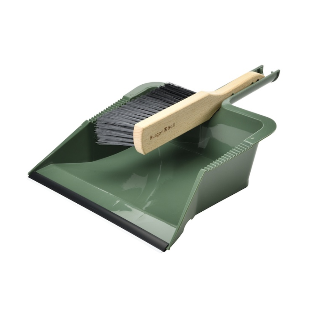 BURGON & BALL Large Dustpan & Brush Set - RHS-Endorsed