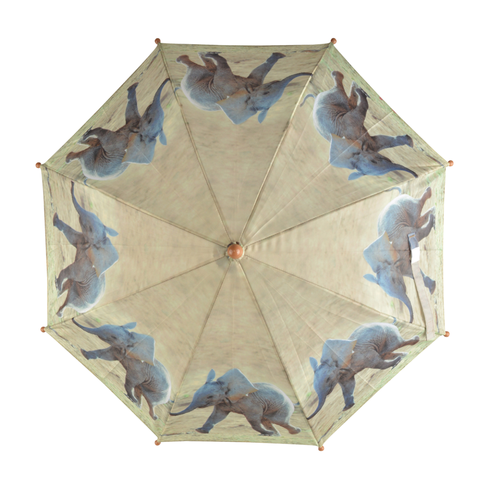 ESSCHERT DESIGN Children's 'Out of Africa' Umbrella - Elephant
