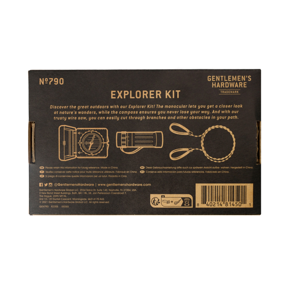 GENTLEMENS HARDWARE Explorer Kit