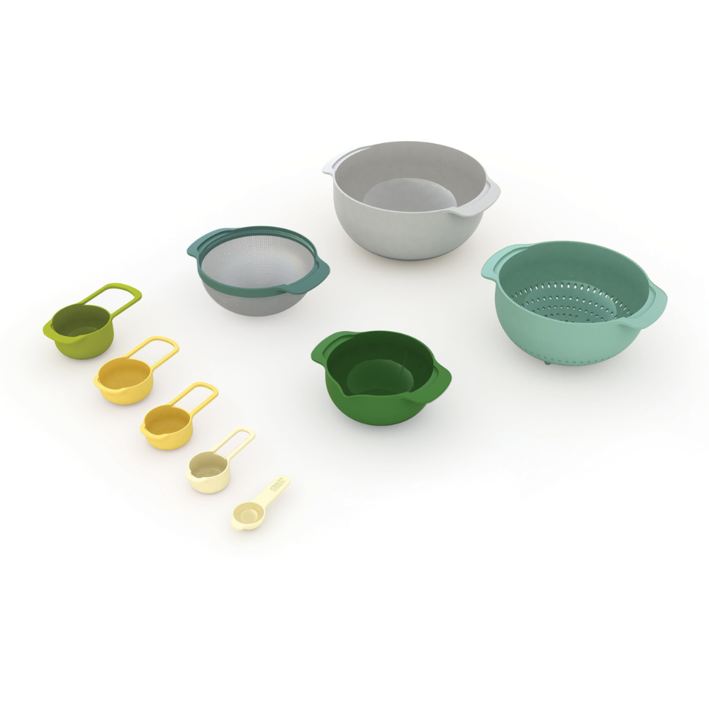 JOSEPH JOSEPH Nest 9 Plus Bowl Set - Opal **CLEARANCE**