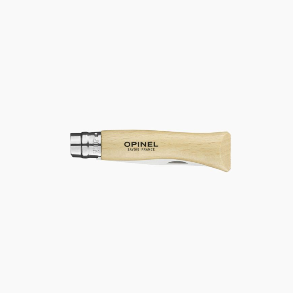 OPINEL N07 Traditional Folding Knife S/S - Beechwood