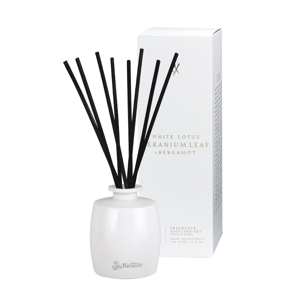URBAN RITUELLE Alchemy Reed Diffuser 200ml - White Lotus