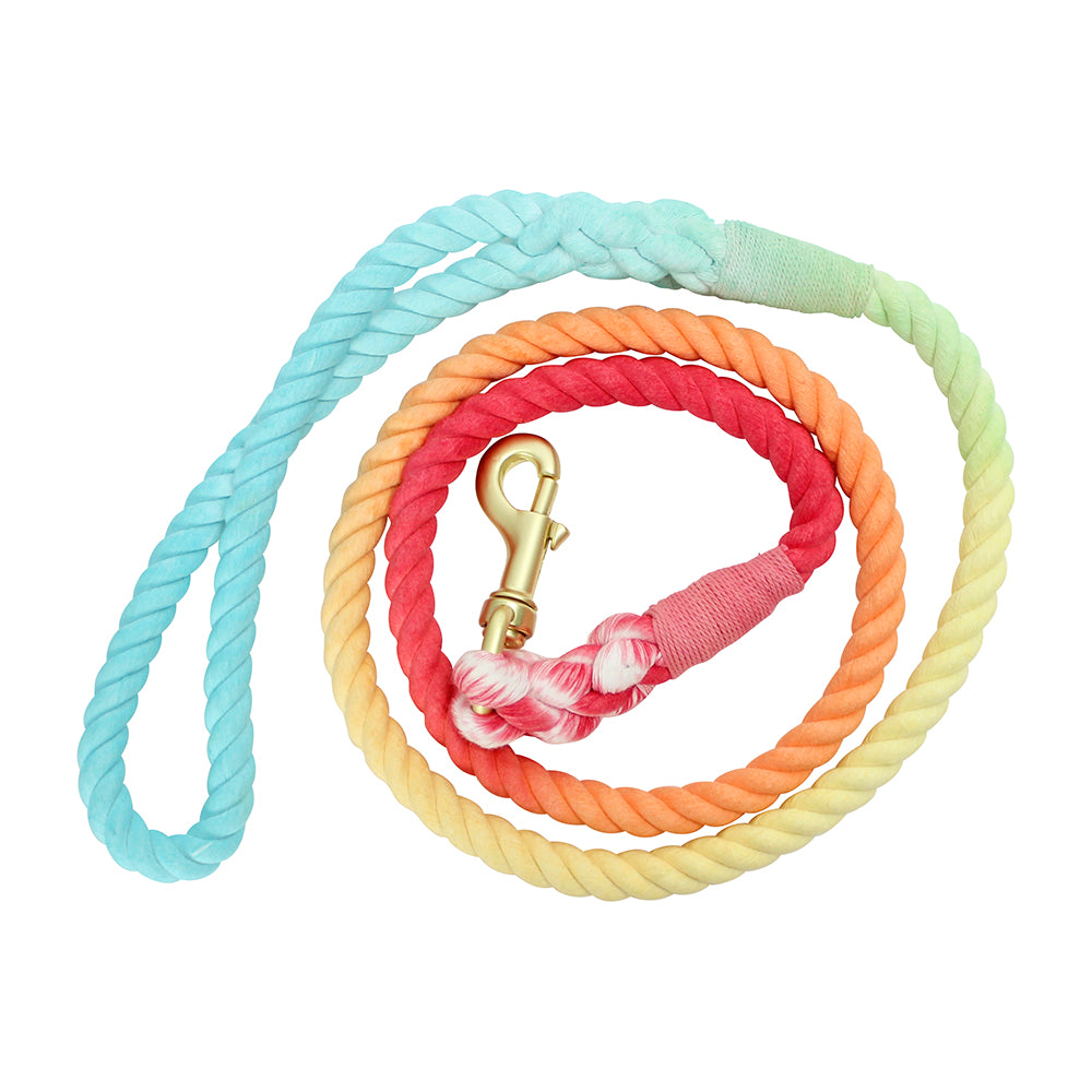 ANNABEL TRENDS Hot Dog Rope Lead - Rainbow