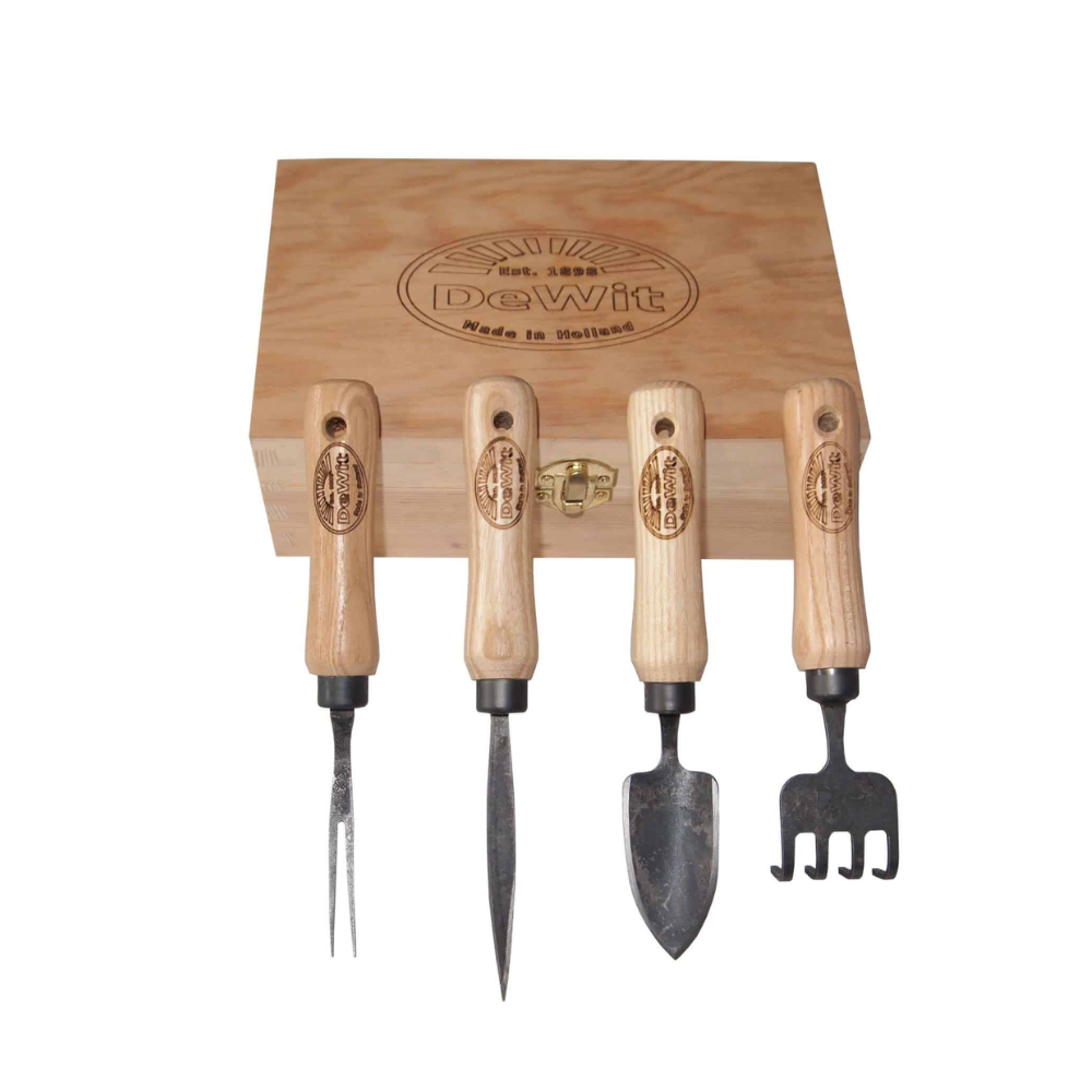 DEWIT Greenhouse Tool Set - Ash Handles