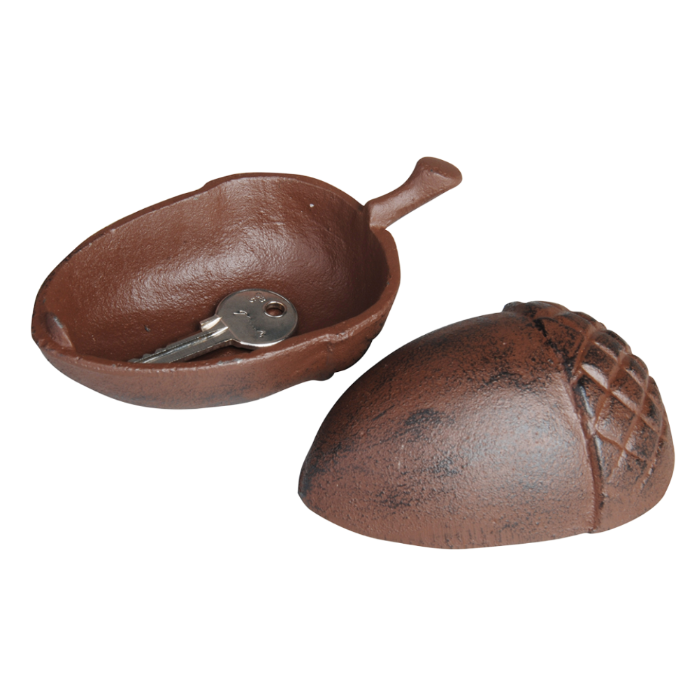 ESSCHERT DESIGN Cast Iron Acorn Key Keeper